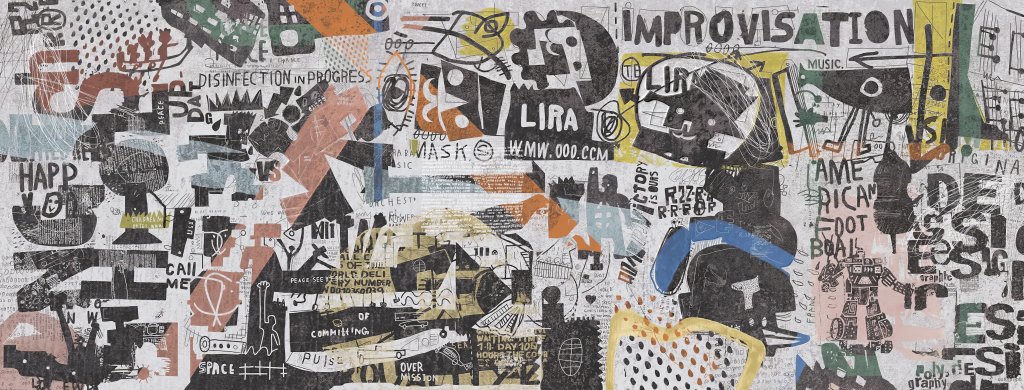 Son Graffiti Ceramic Wall Tile - Just Tiles